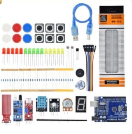 Kit de Inicio De Arduino UNO – Sumador. Robótica y electrónica.