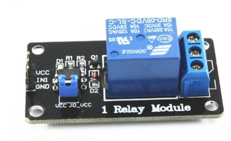 Módulo relé de 5v con 1 canal – Sumador. Robótica y electrónica.