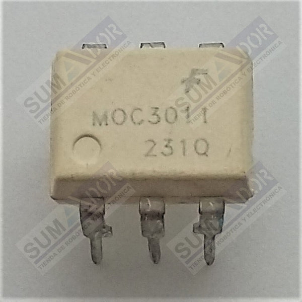 Optoacoplador MOC3011 – Sumador. Robótica y electrónica.