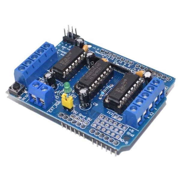 Shield L293D para Arduino – Sumador. Robótica y electrónica.